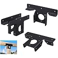Amazon.com: Wpbhk 4Pcs Heavy Duty Pergola Corner Brackets Extension 3 ...