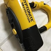 Amazon | KRYPTONITE ( クリプトナイト ) ロック NEW YORK LOCK [ ニューヨークシリーズ ] EV4 ディスクロック イエロー [ スペアキーシステム ...