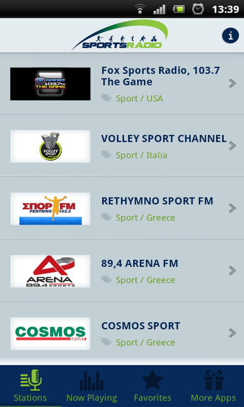 Sports Radio Stations Free:Amazon.com:Appstore for Android