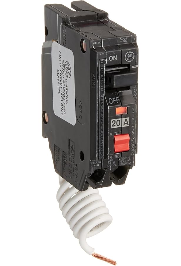 General Electric THQL1120GFT GFCI Self-Test Circuit Breaker, 46% OFF