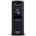 Amazon.com: CyberPower CP1500PFCLCDTAA PFC Sinewave UPS System, 1500VA/1000W, 12 Outlets, AVR ...