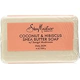 Amazon.com : Shea Moisture Soap 8 Ounce Bar Coconut & Hibiscus Shea ...