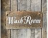 Amazon.com: Rustic Wash Room Barn Wood Sign: Handmade