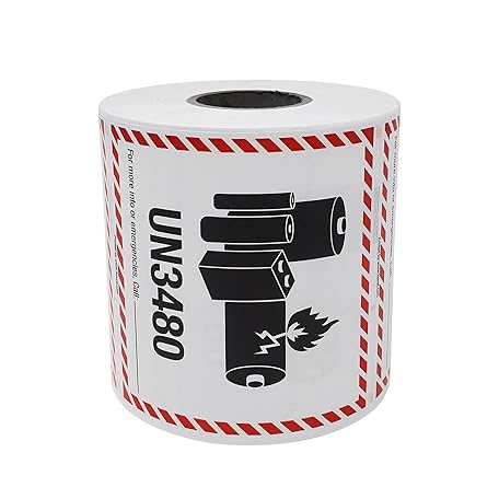 Mua KOVOT - 500 UN3480 Lithium Ion Battery Labels - 4"x4" (Class 9 ...