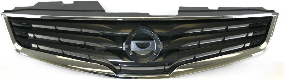 Amazon.com: Perfit Liner New Front Chrome Black Grille Grill Compatible ...