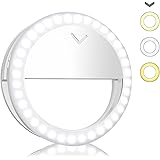Amazon.com: Rechargeable Selfie Light, Bodecin Portable Mini 40 LED 360 ...