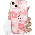 Amazon.com: Lovmooful Compatible for iPhone 13 Case Cute Clear Flower Floral Color Design for ...