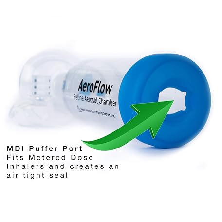 Mua Cat Inhaler with Breathing Indicator - Includes 2 Masks to fit Cats ...