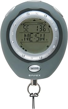 Amazon.co.jp： EMPEX(エンペックス) デジタル多機能コンパス コンパッサ 温度計付き グレー FG-5900: スポーツ&アウトドア