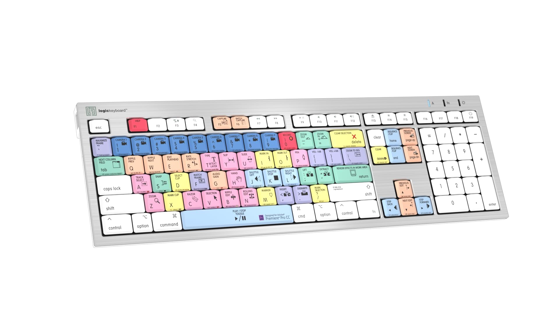 Mua Logickeyboard keybaord Designed for Adobe Premiere Pro CC Compatible with macOS - Part: LKBU ...