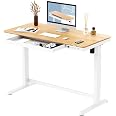Amazon.com: FLEXISPOT Comhar Electric Standing Desk with Drawer Desktop ...