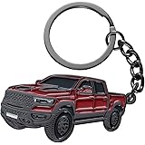 Amazon.com: Dodge RAM 1500 Red Tear Drop Key Chain : Automotive