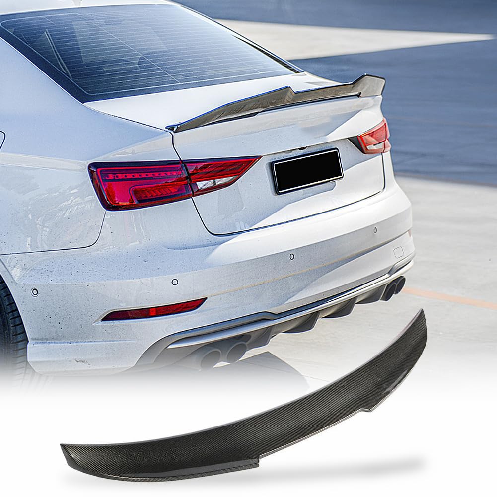 Mua Carbon Fiber Trunk Spoiler for Audi A3 S3 RS3 (8V) Sedan 2013-2020 ...