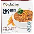 Amazon.com: WonderSlim Protein Meal, Zesty Vegetable Chili w/Beans, 100 ...