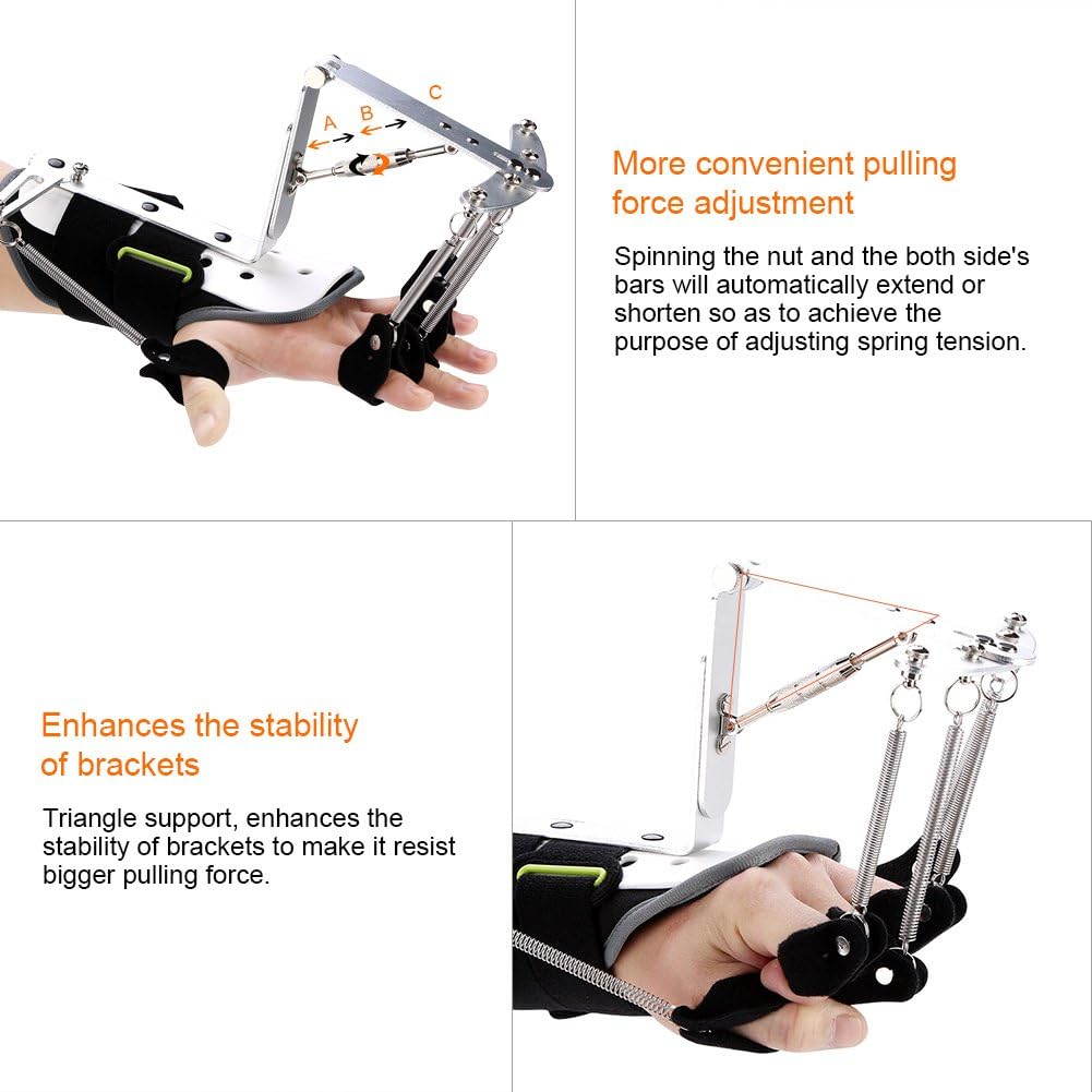 Finger Rehabilitation Brace, Tendons Exercise for Stroke Hemiplegia ...