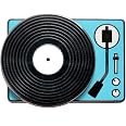 Amazon.com: Pinsanity Spinning Record Player Enamel Lapel Pin ...