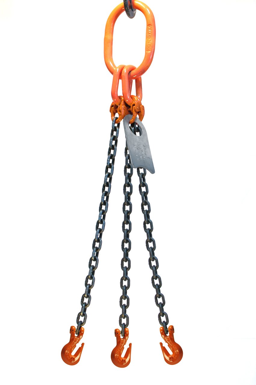 Grade 100 5/16 x 6 Single Leg with Grab Hook and Adjuster Chain Sling ...