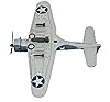 TANG DYNASTY 1:72 SBD Dauntless Dive Bomber Metal Plane Model,United ...