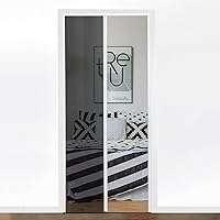 MaKefeile Retractable Screen Doors Aluminum Frame Low Track Sliding ...