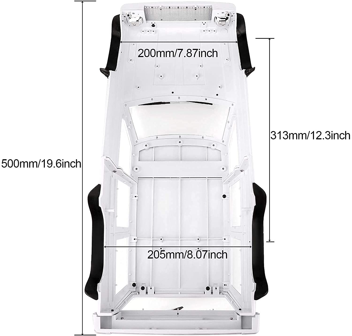 Mua Shaluoman RC Body Shell 313mm Wheelbase KIT RC Car Body Shell for 1 ...