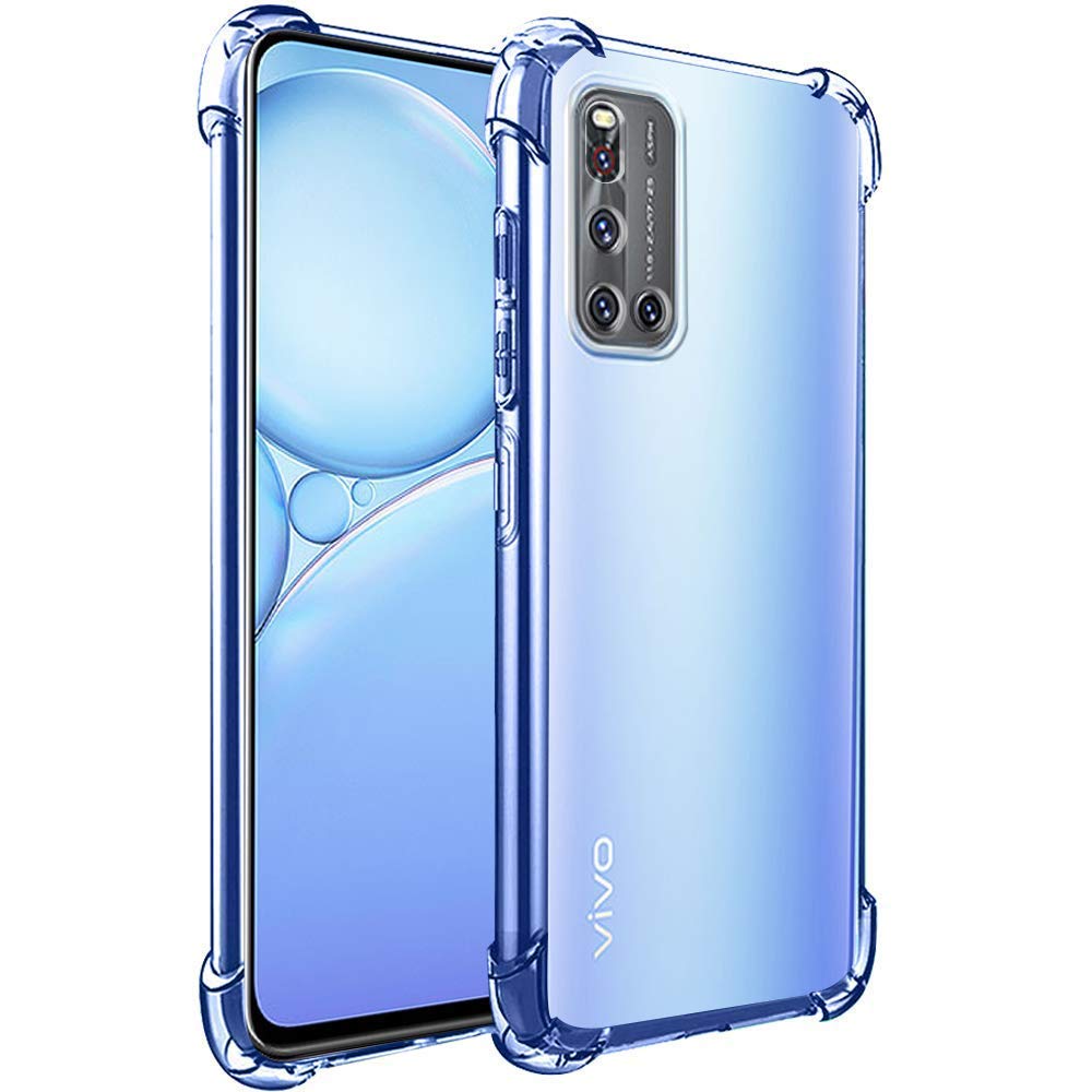 NS NewSelect Transparent Crystal Clear Vivo V19 Back Cover Case ...