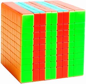 Amazon.com: BestCube 9x9 Cube Stickerless Classroom 9x9x9 Speed Cube ...