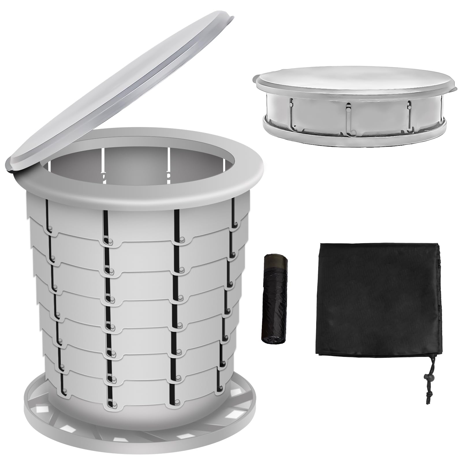 Mua mupera Retractable Camping Toilet - Upgrade 2023 Foldable Toilet ...