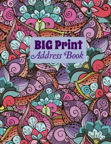 BIG Print Address Book (EXTRA Large Address Book with Large Print-No ...