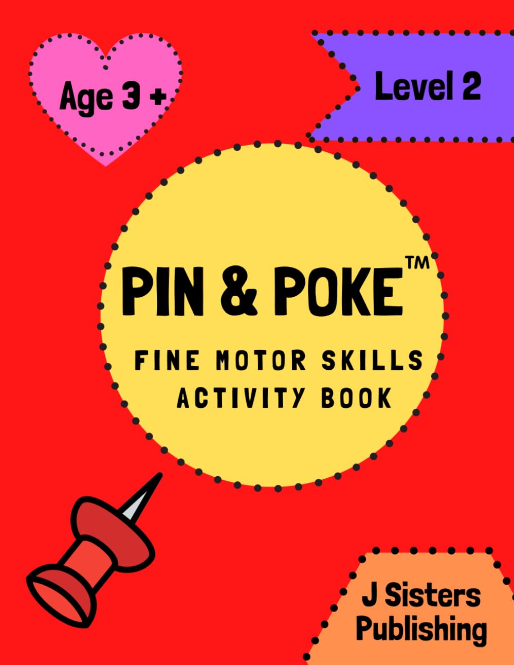 Mua Pin & Poke Fine Motor Skills Activity Book Level 2: For Toddlers ...
