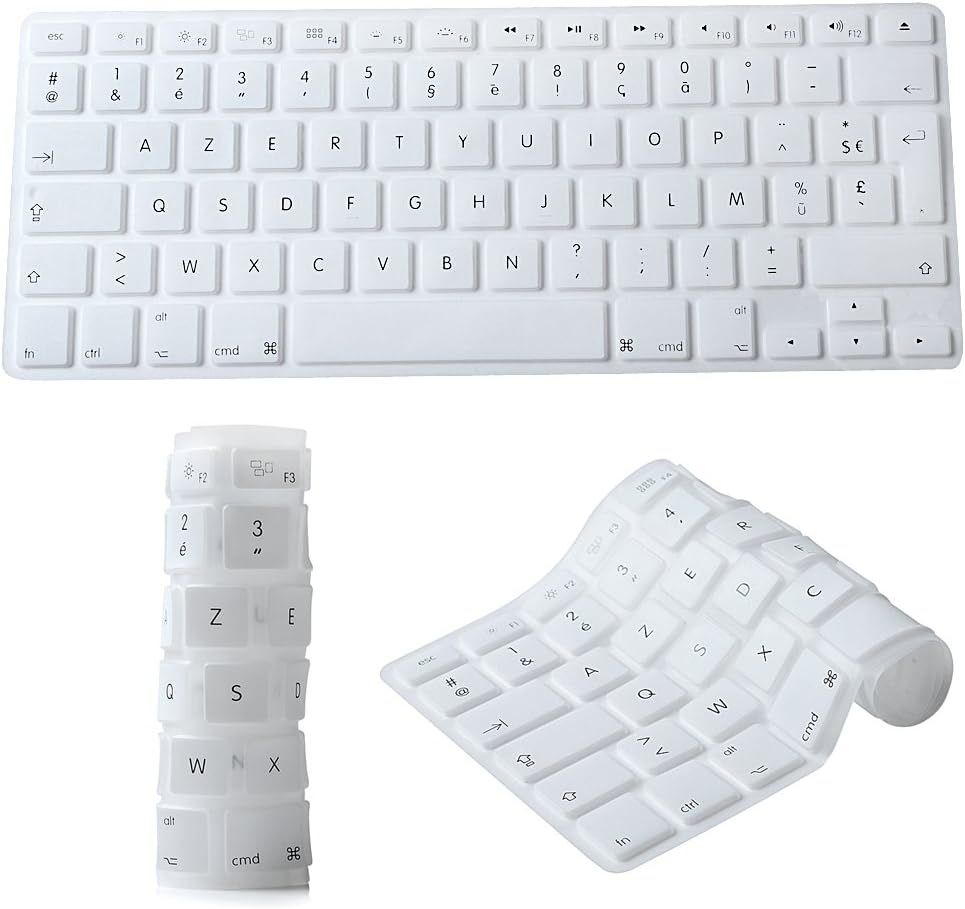 YOKIRIN Film de Protection de Clavier Français Ultra-Fin Silicone ...