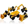 Amazon.com: Caterpillar CAT Mini Machine Construction Truck Toy Cars ...