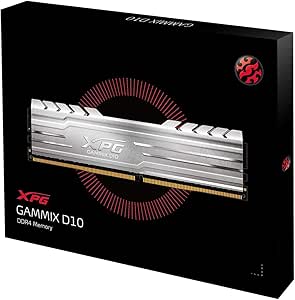 XPG Gammix D10 3000MHz (PC4 24000) 16GB (2x8GB) DDR4 Memory Module Kit ...