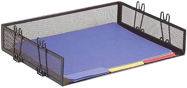 Amazon.com : Staples 827733 Black Wire Mesh Stackable Letter Tray Each ...