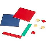 Amazon.com: Learning Resources Magnetic Algebra Tiles (Packaging May ...