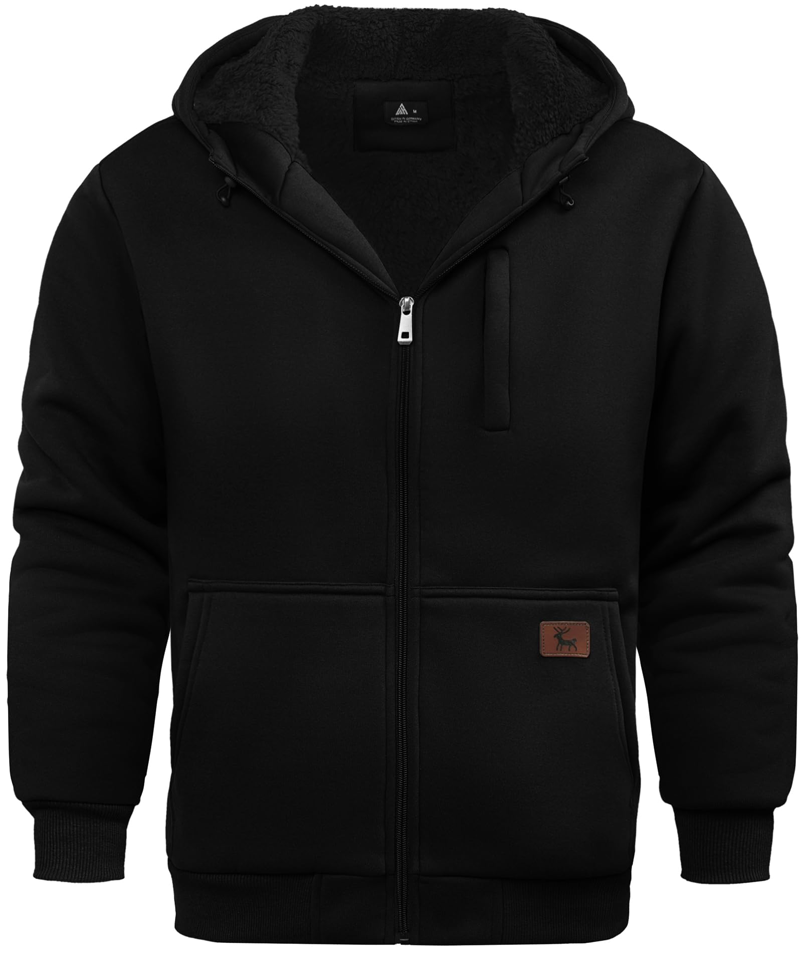 GEEK LIGHTING Hoodies for Men Heavyweight Fleece Sweatshirt - Full Zip ...