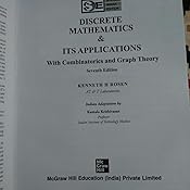 Buy Discrete Mathematics and Its Applications with Combinatorics and Graph Theory (SIE) | 7th ...