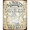 Amazon.com: Ohio Wholesale Mermaid Advertising Sign Wall Art, from our ...