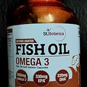 Buy StBotanica Fish Oil Omega 3 Advanced 1000mg (Double Strength) 650mg ...