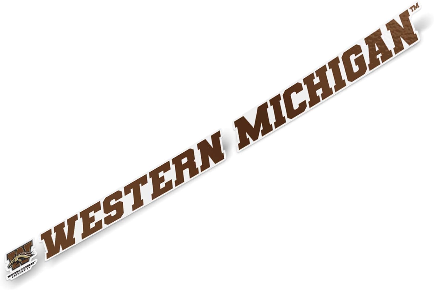 Amazon.com : Western Michigan University WMU Broncos NCAA Name Logo ...