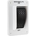 RecPro RV Docking Light Switch | Boat Exterior Rocker Switch | Labeled ...