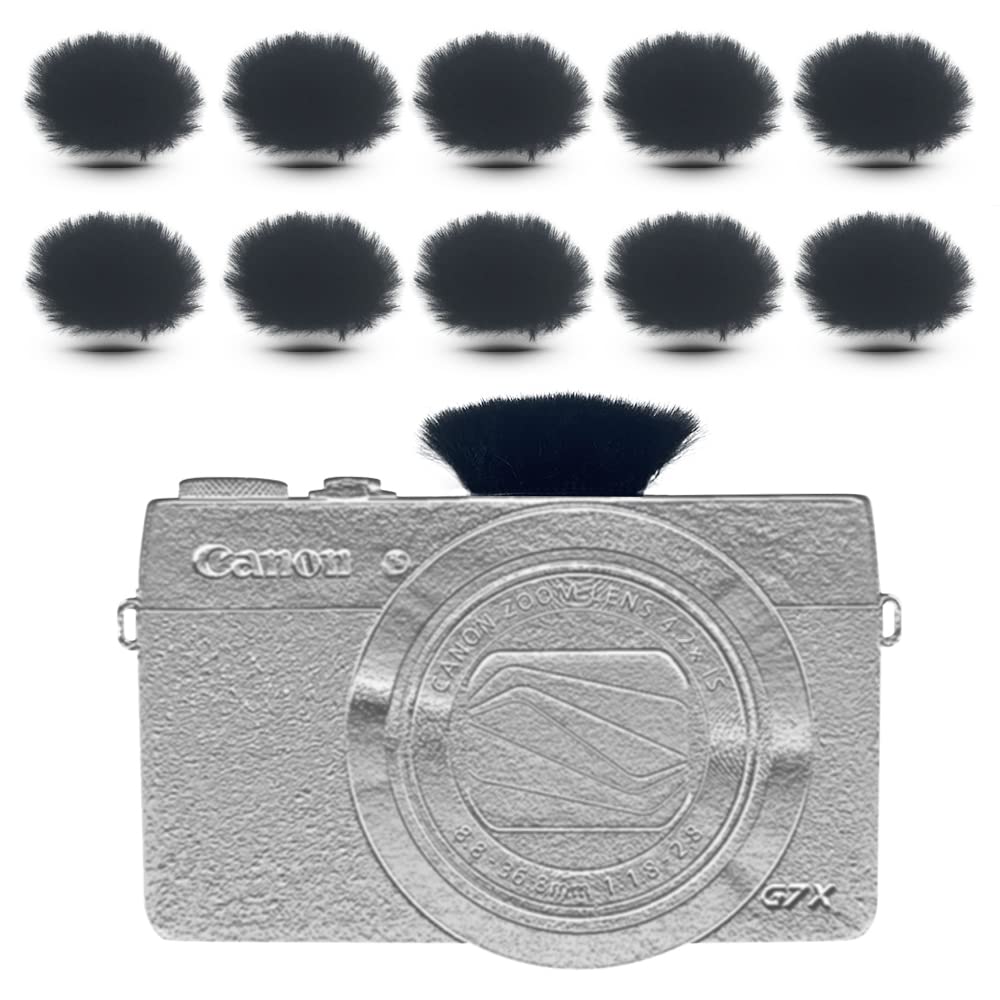 Camera Mic Windmuff For Canon G7X Mark II Dead Cat Windscreen ...
