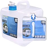 Amazon.com : WaterStorageCube BPA Free Collapsible Water Container with Spigot, Camping Water ...