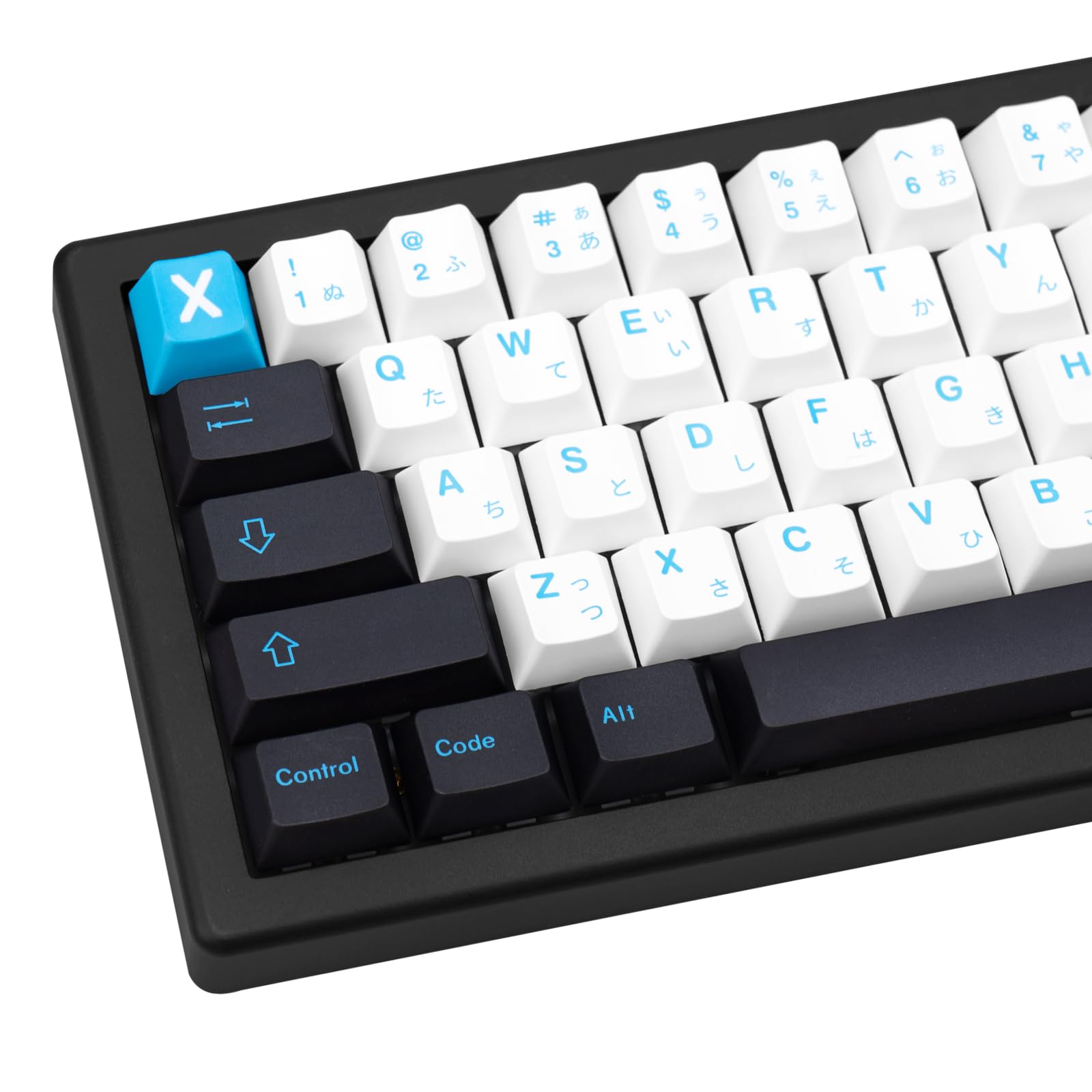 Mua 129 Keys Classic Pretty PBT Keycaps Set, Blue Black and White ...