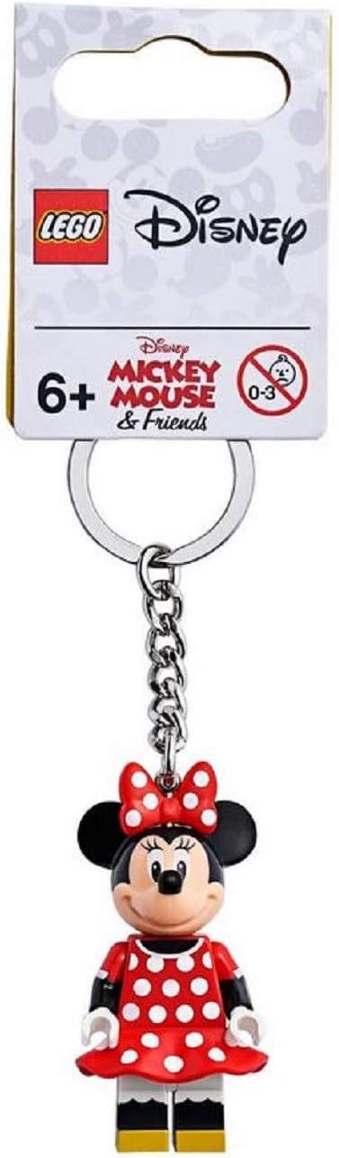 LEGO Disney Minnie Mouse Minifigure Keychain 853999: Amazon.co.uk: Toys ...