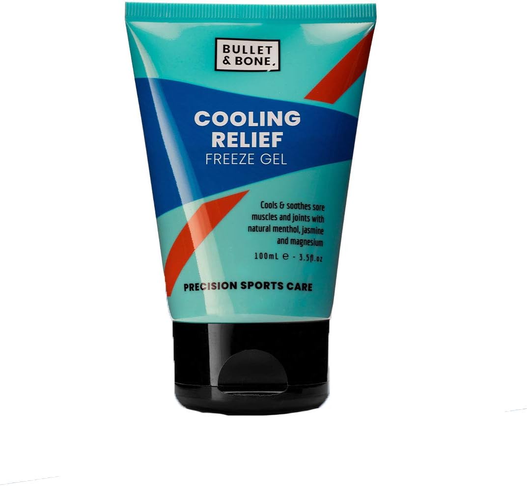 Bullet & Bone Cooling Relief Freeze Gel – Muscle Pain Relief, Vegan ...
