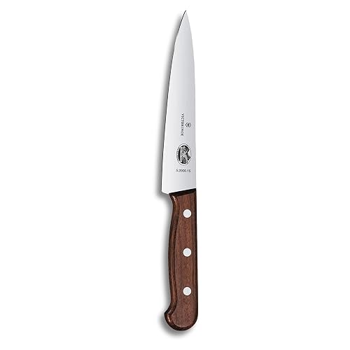 Victorinox Rosewood Chef's Knife - Premium Cooking Knife for Kitchen ...