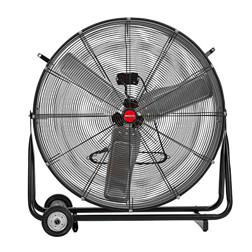 OEMTOOLS OEM24875 36" Direct-Drive Barrel Fan, Large Industrial Fan ...