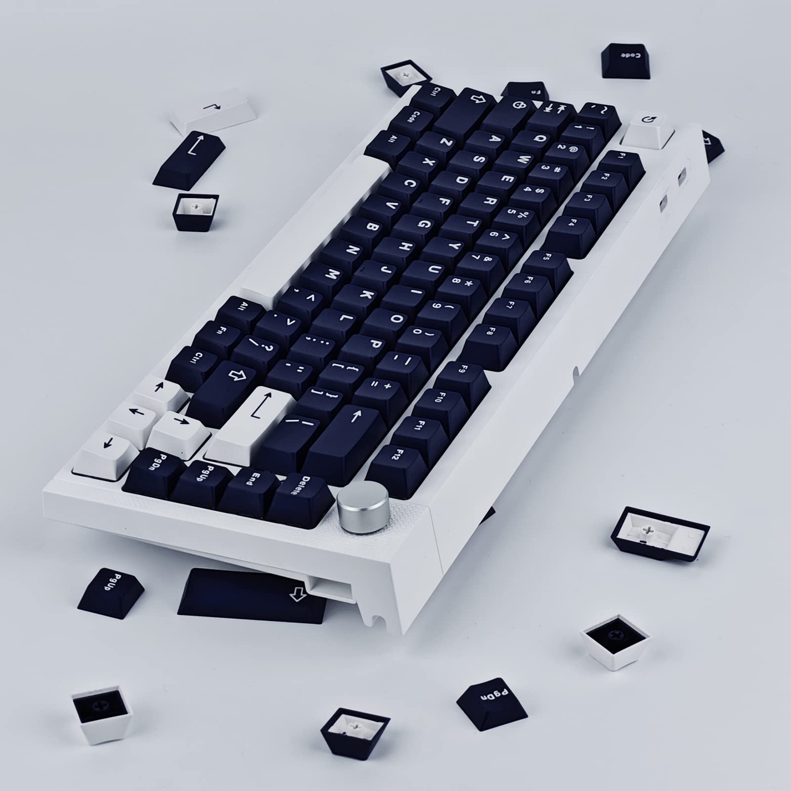 Mua 132 Keys Dark Blue Keycaps, ABS Double Shot Cherry Keycaps, Dark ...