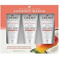 Amazon.com: Cremo Coconut Mango Moisturizing Shave Cream, Astonishingly ...