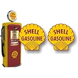 Amazon.com: 2 Vintage Flying A Gasoline Antique Gas Pump 9" Decals ...
